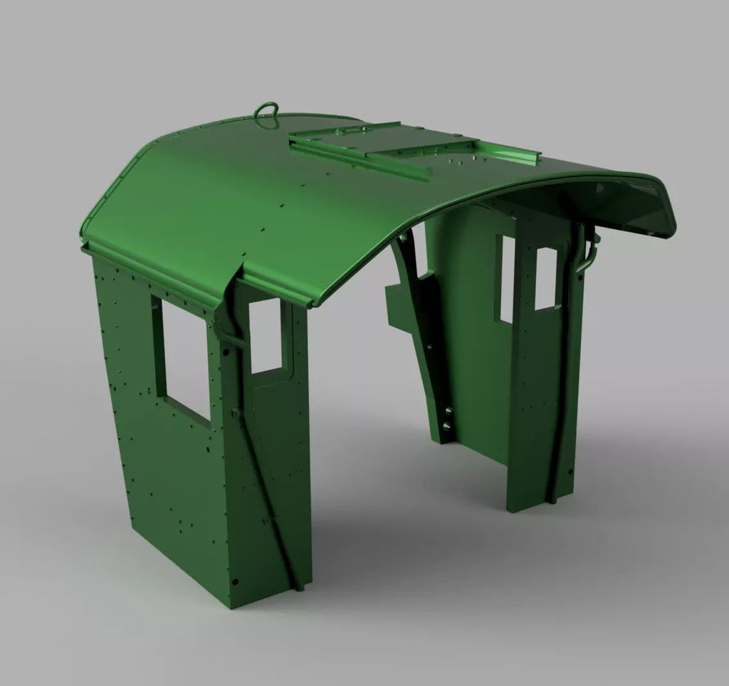 V Class locomotive Cab - 3D printed - S Scale – Westrail Models