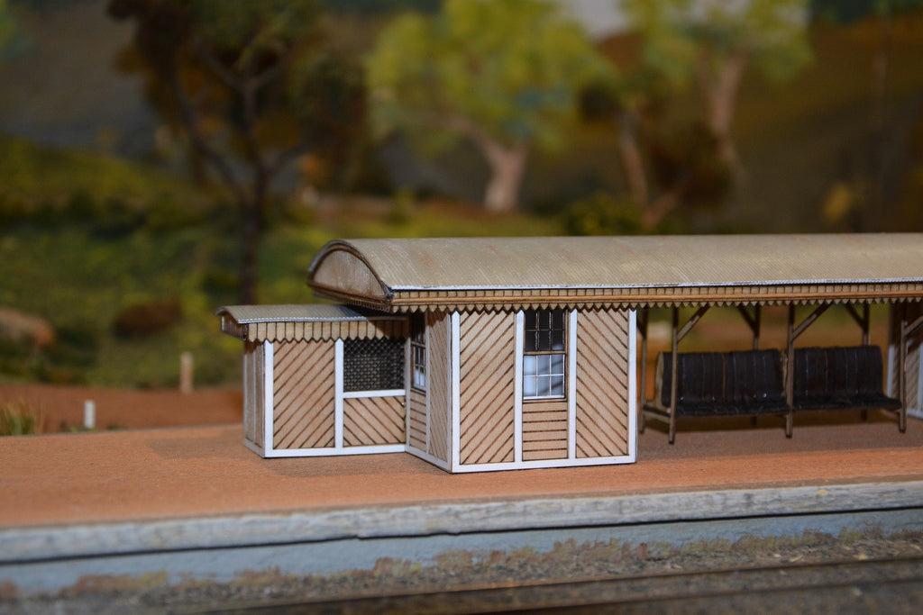 Swan View Station Building - Laser Cut - S scale – Westrail Models