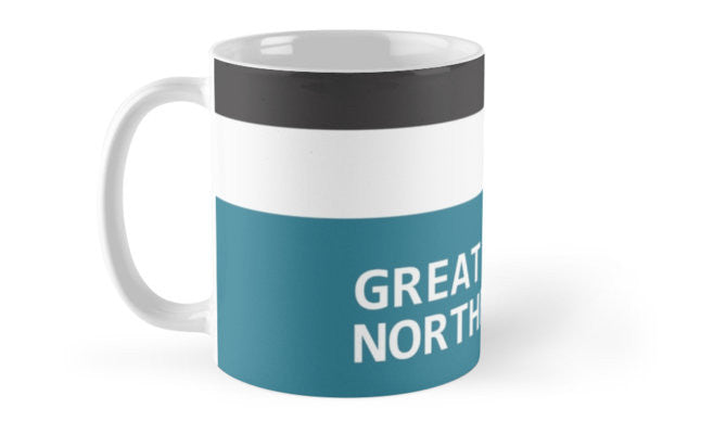 Great Northern Railway 'Big Sky Blue' Mug – Westrail Models
